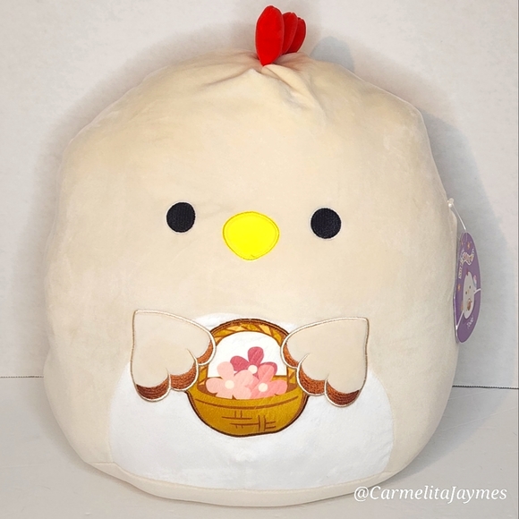Squishmallows | Toys | Todd Rooster W Basket Of Flowers Easter 224 ...